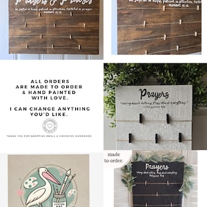 Prayer Board, Answered Prayers Sign, War Room, Christian Sign, Bible ...