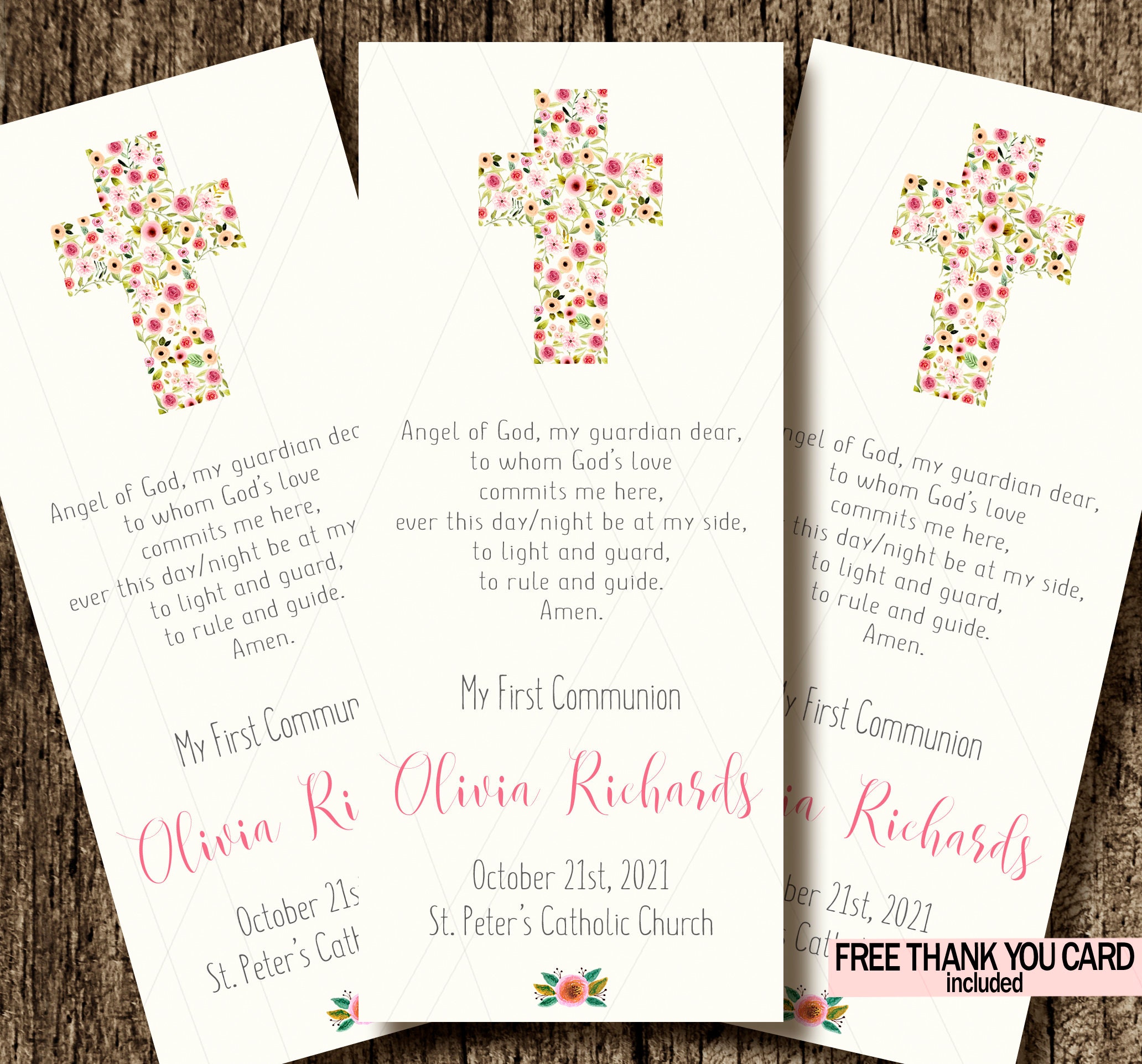 First Holy Communion Cards Wordings