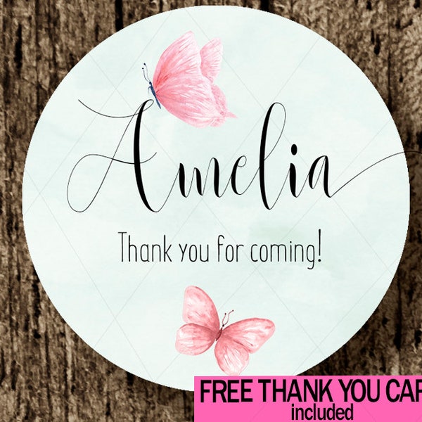 Butterfly Label - Etsy