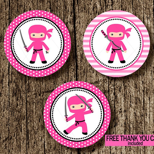 Pink Ninja - Etsy