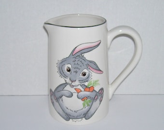 Rabbit Pitcher | Etsy