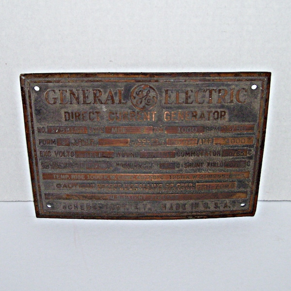 Antique Wall Name Plate - Etsy
