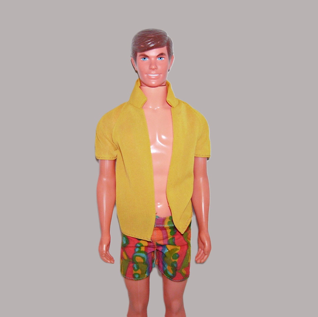 1970 Sears Mattel Good Lookin' Ken Doll With Bendable Legs Original ...
