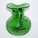 Clevenger Brothers Green Glass Star and Shield Pitcher South Jersey ...