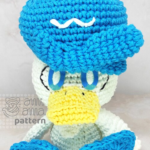 Fuecoco Crochet Amigurumi Pattern - Etsy