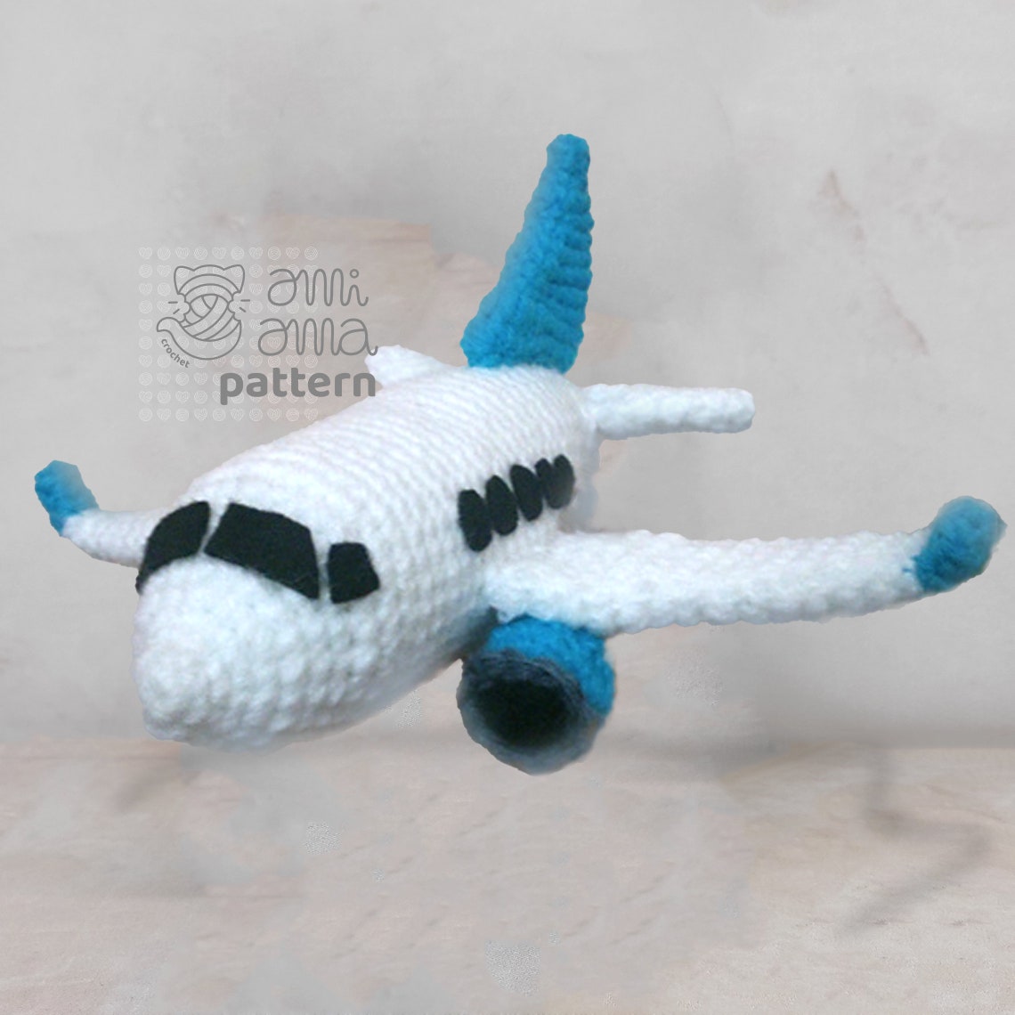PDF CROCHET PATTERN Airplane Toy Amigurumi - Etsy
