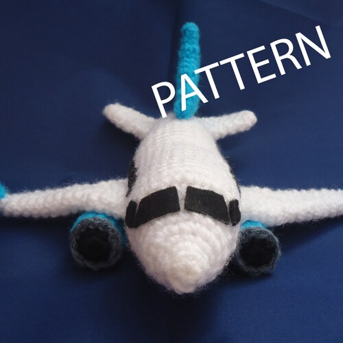 PDF CROCHET PATTERN Airplane Toy Amigurumi | Etsy