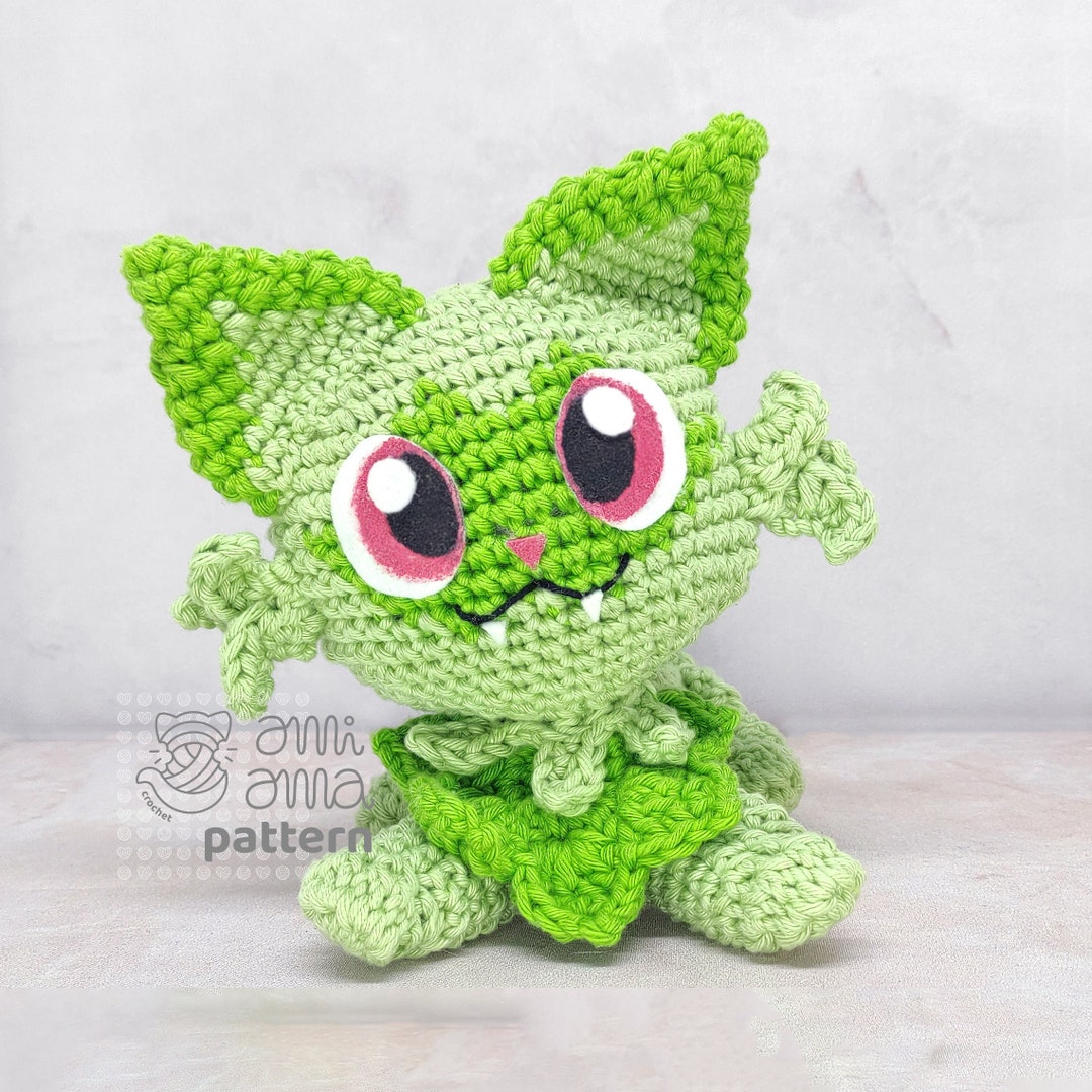 PDF CROCHET PATTERN Amigurumi Sprigatito Inspired - Etsy