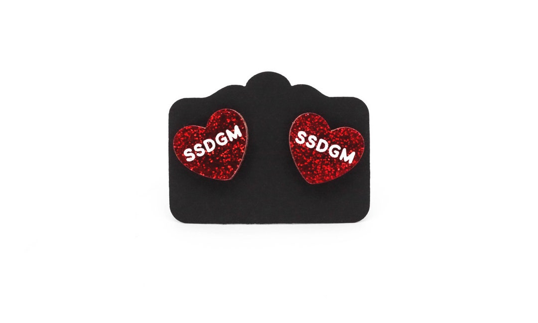 SSDGM Studs - Etsy