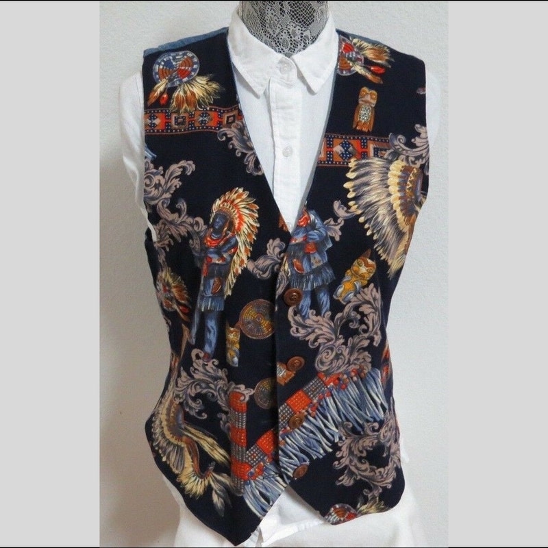 Native American Vest - Etsy