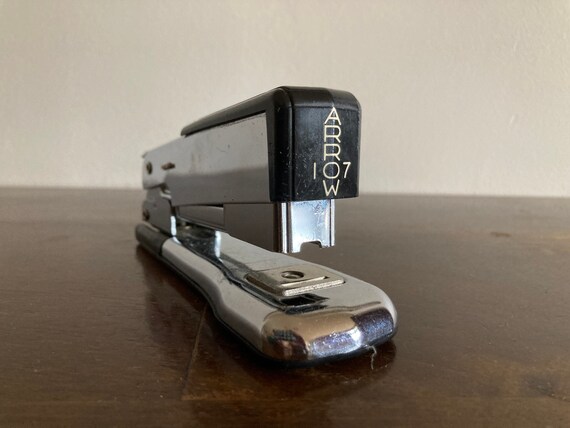 Vintage Silver Arrow 107 Stapler arrow Fastener Company - Etsy