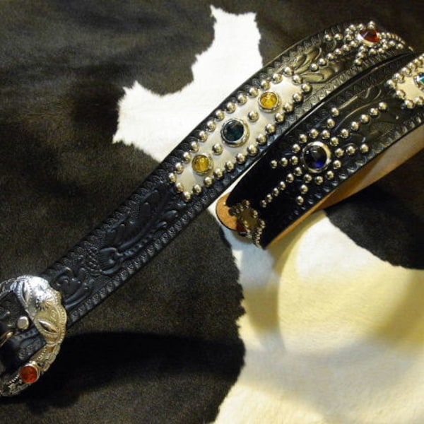 Studded Belt - Etsy