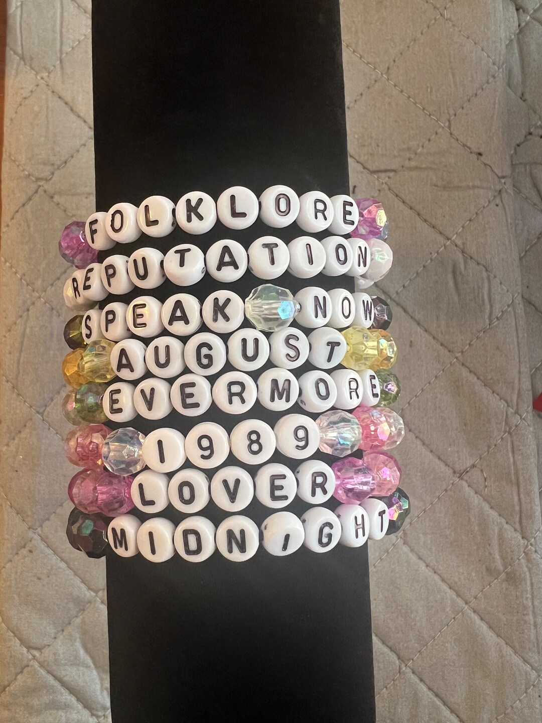 Taylor Swift Eras Concert Friendship Bracelets Set of 8 - Etsy