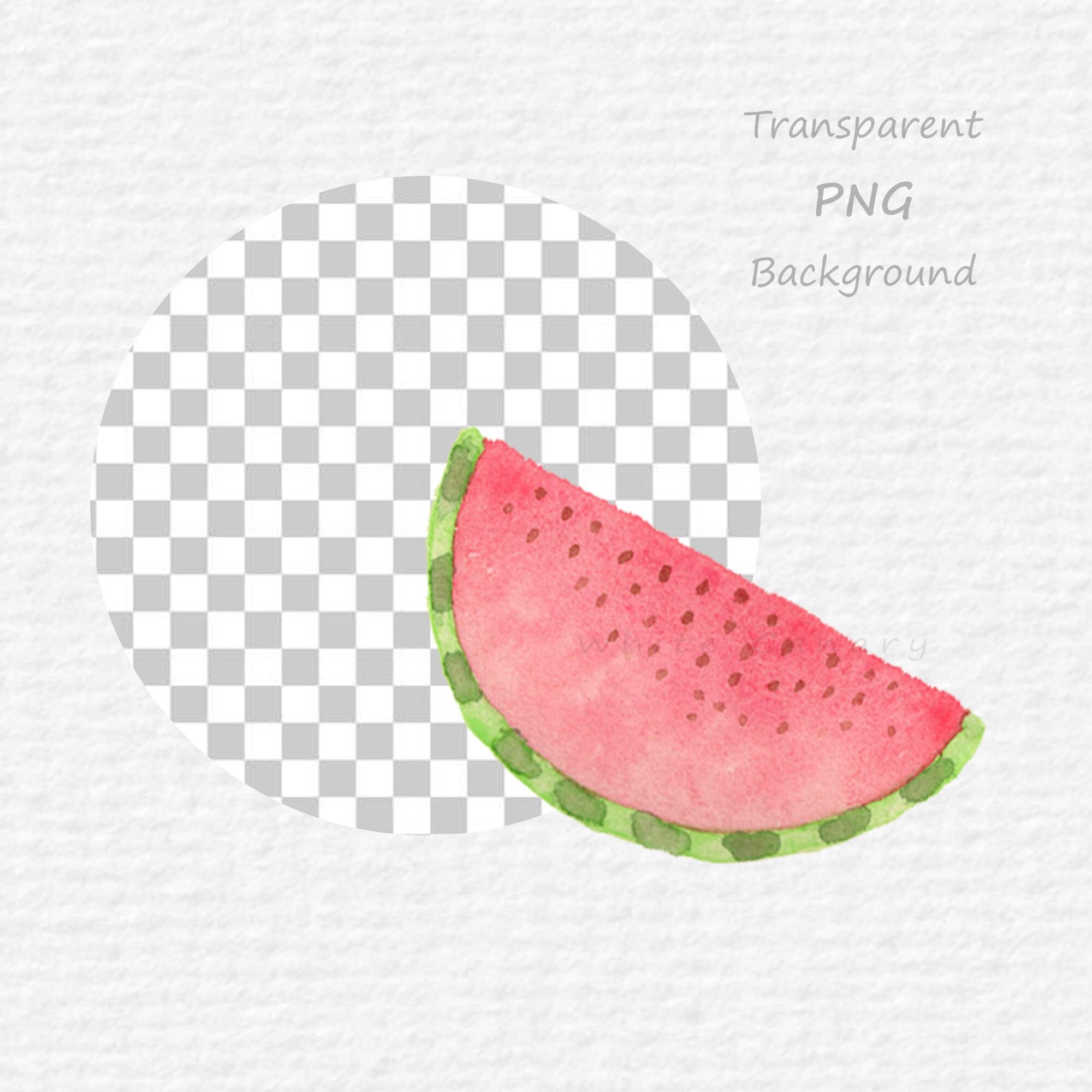 Fruit Slice Clipart Watercolor Clipart Fruit Digital Clip - Etsy