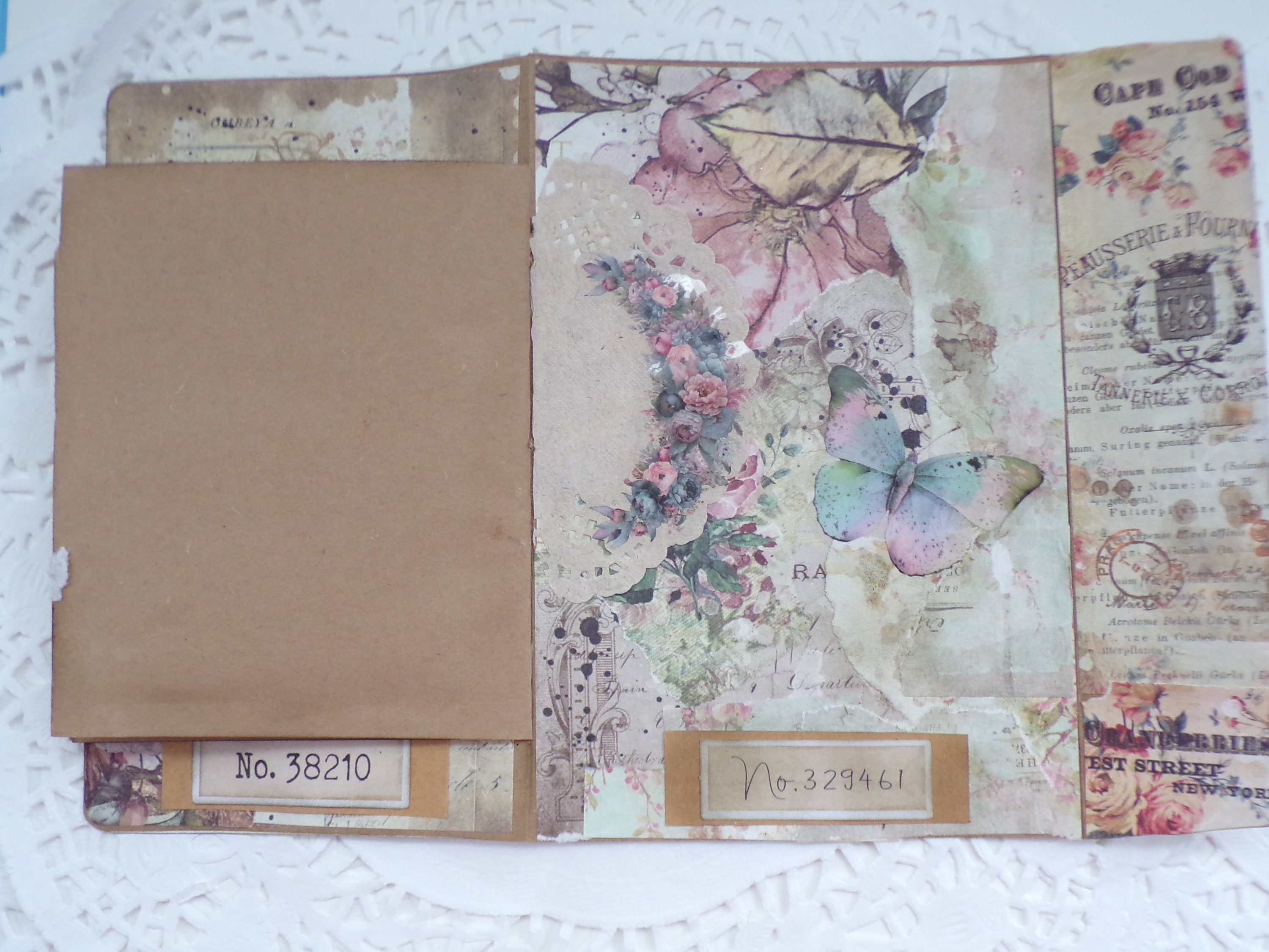 Envelope Fold Collage Journal - Etsy