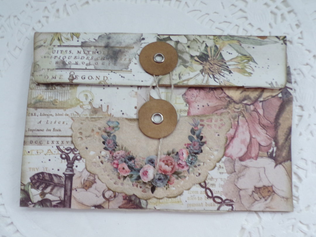 Envelope Fold Collage Journal - Etsy