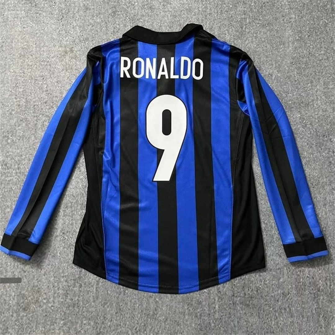 Inter Milan 98/99 R9 Ronaldo 9 Football Soccer Rare Vintage Shirt ...