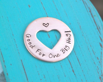 Tokens of Love Set Hand Stamped Tokens Gift of Love Love Tokens Mother ...