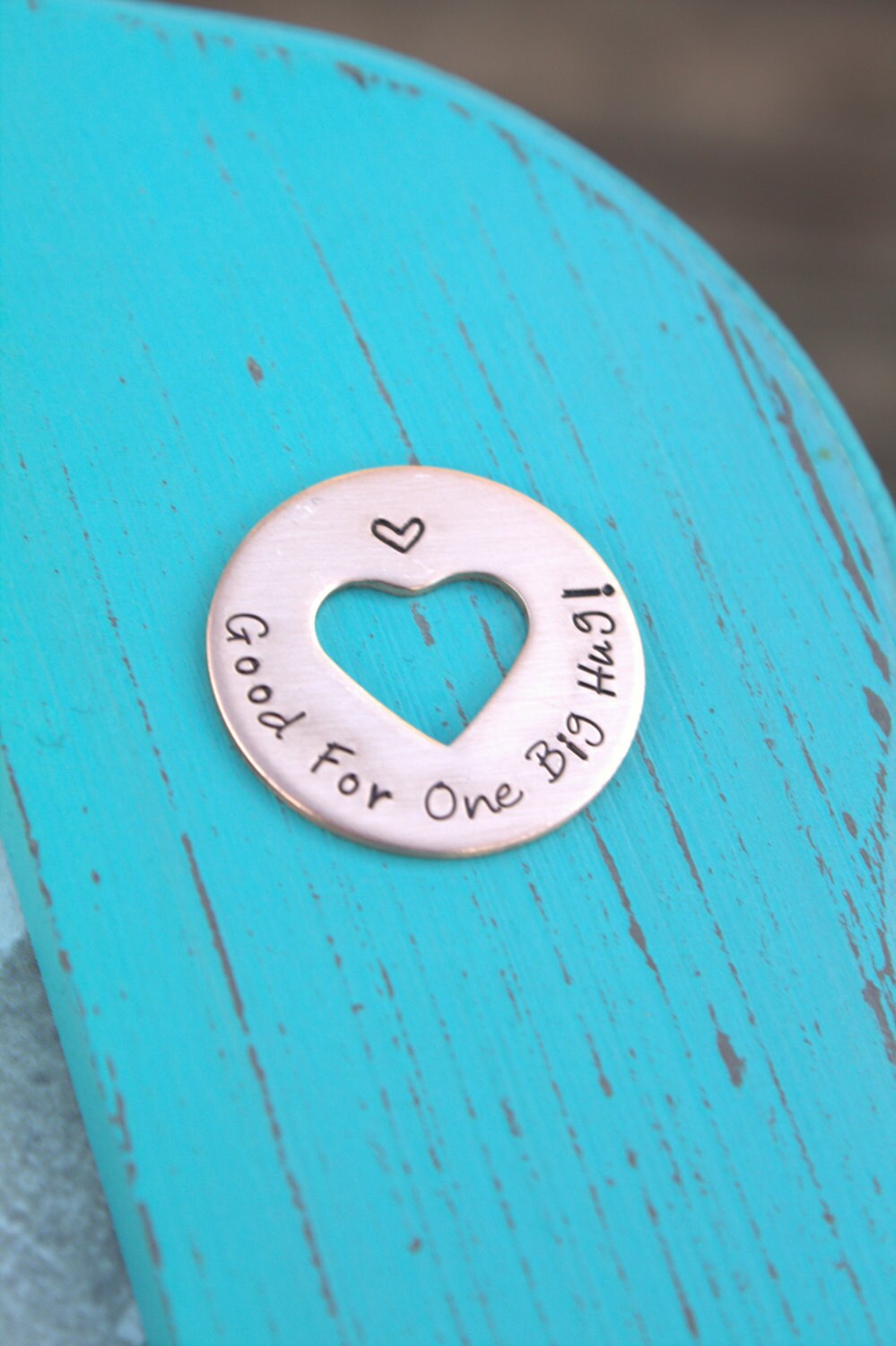Token of Love Hand Stamped Token Gift of Love Love Token - Etsy