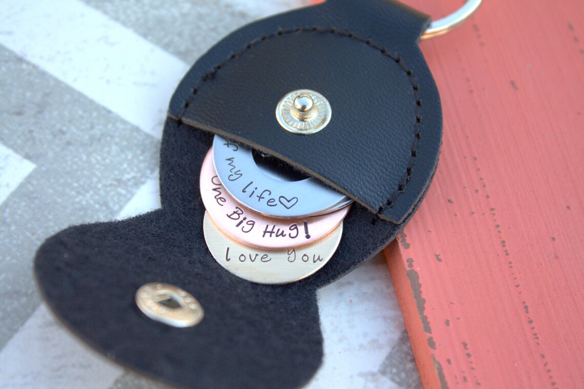 Tokens of Love Set Hand Stamped Tokens Gift of Love Love - Etsy