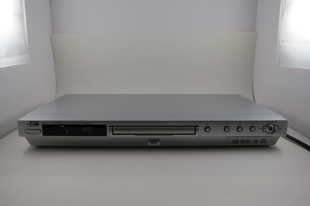 2001 JVC XV-N3 Dvd/super Vcd/vcd/cd Player Silver Slimline Works ...