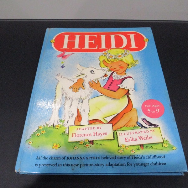 Vintage Heidi Book - Etsy