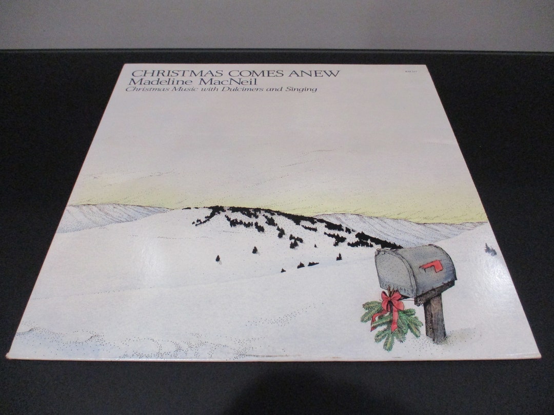Vintage 1995 Vinyl LP Record Christmas Comes Anew Madeline Macneil ...