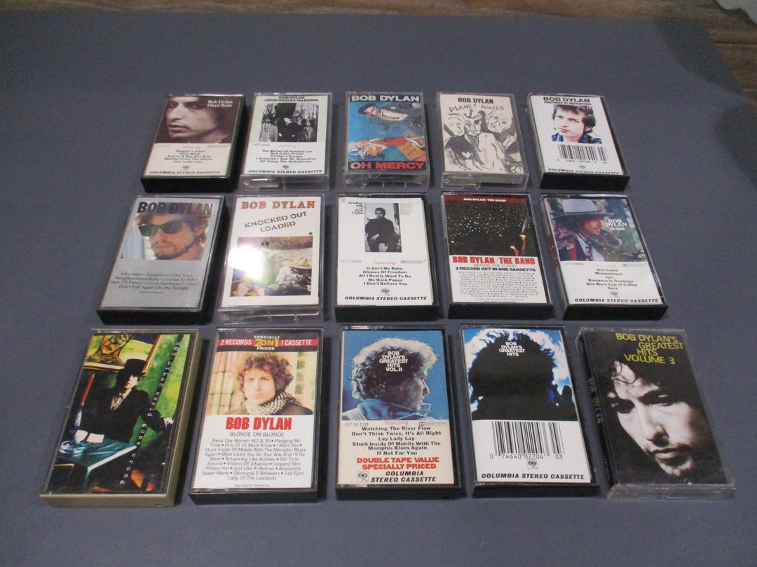 Vintage 1980's Bob Dylan Cassette Tapes Highway 61 Revisited Before the ...