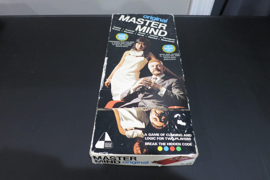 Vintage Mastermind Game, 1972 Complete Edition - Etsy