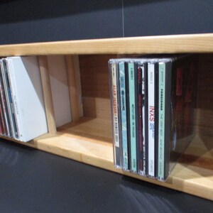 Vintage 1992 Deluxe Napa Valley Wooden CD Crate Holder up to 44 Discs ...