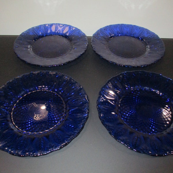 Cobalt Blue Plate - Etsy