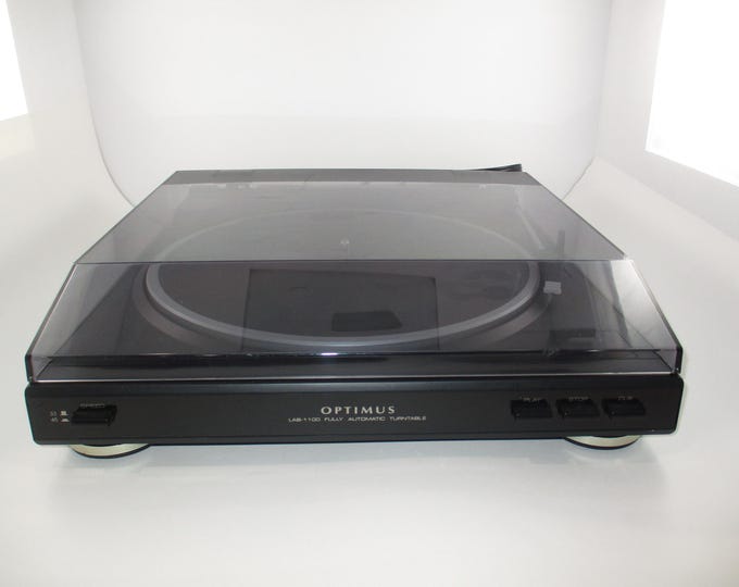 Vintage 1990's Optimus Lab-1100 Fully Automatic Turntable Record Player ...