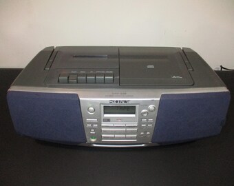 Vintage Sony CFD-V10 CD Radio Cassette Corder Stereo Home or Portable ...