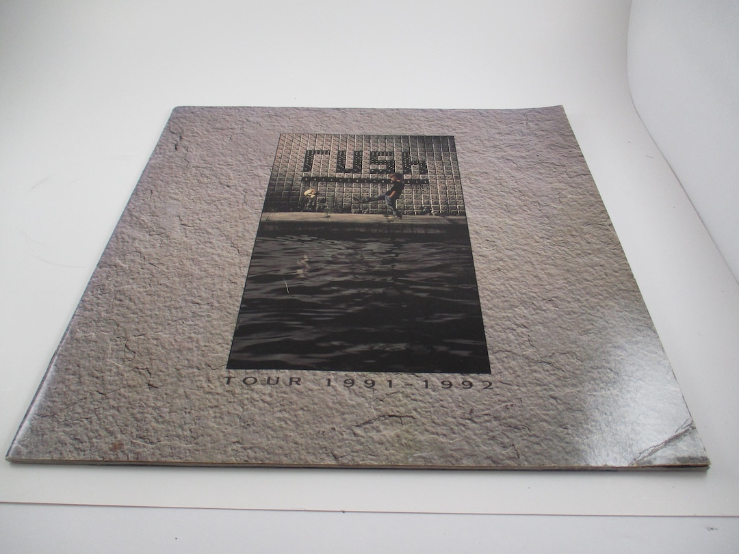 Vintage 1991/92 RUSH Concert Program - Roll the Bones Tour - Etsy