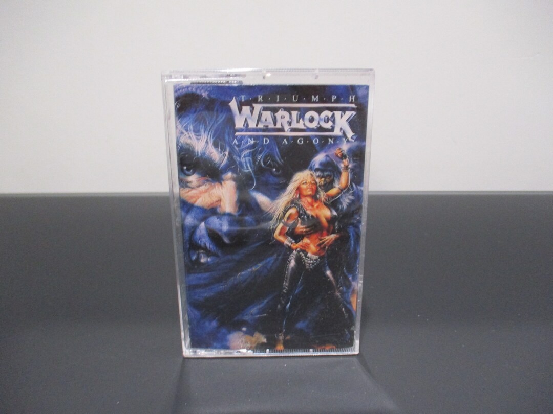 Vintage 1987 Cassette Tape Triumph and Agony Warlock German Pressing - Etsy