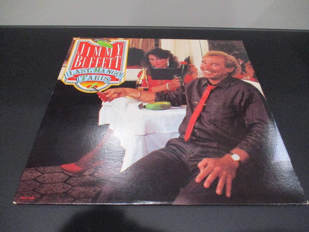 Vintage 1985 Vinyl LP Record Last Mango in Paris Jimmy Buffett - Etsy