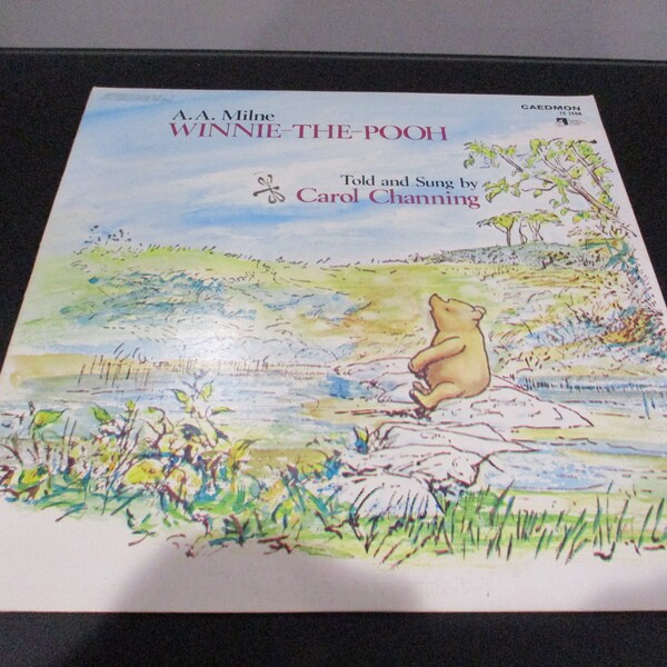 Winnie the Pooh Vinyl Record - Etsy