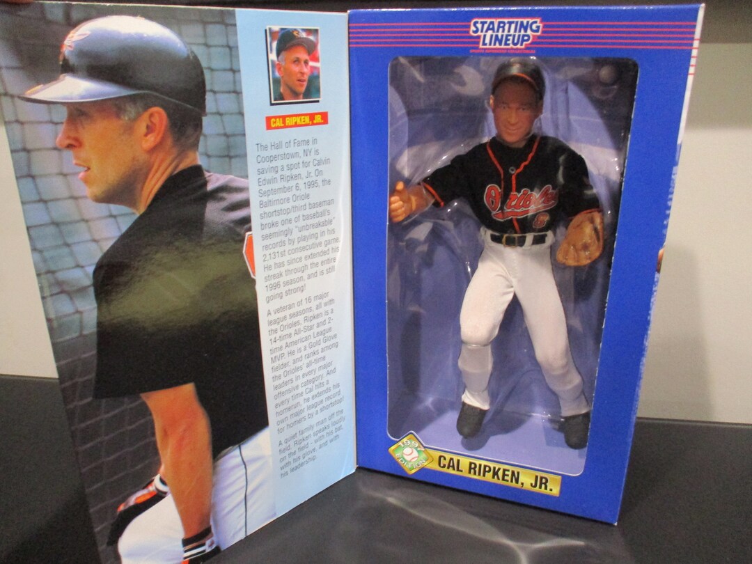 Vintage 1997 Starting Line up 12 Inch Poseable Figurine of Cal Ripken ...