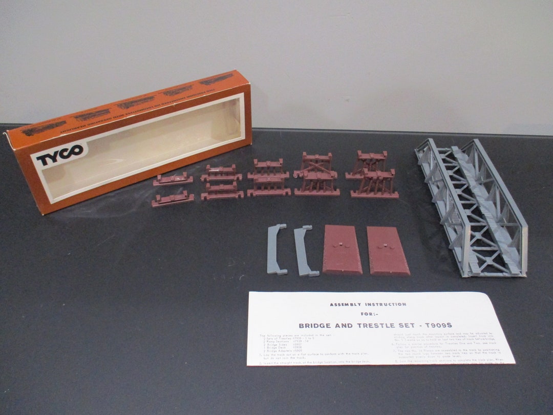 Vintage Tyco HO Scale Bridge & Trestle Set New in Original Box - Etsy