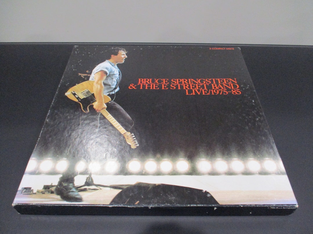 Vintage 1986 CD Box Set Bruce Springsteen & the E Street Band Live 1975 ...