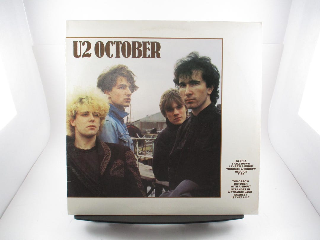 Vintage 1981 Vinyl LP Record U2 October Excellent Condition 69751 - Etsy