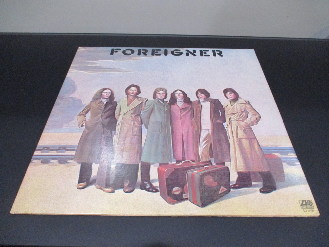 Vintage 1977 Vinyl LP Record Foreigner Self Titled Excellent - Etsy