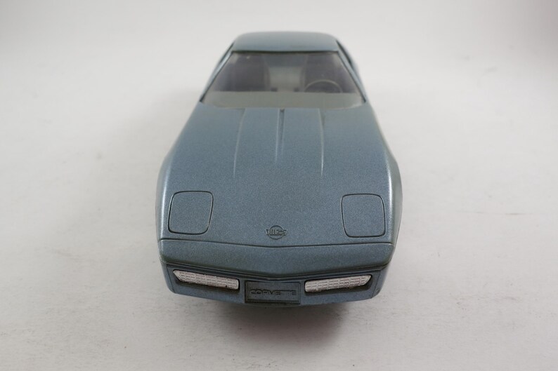 Vintage 1985 GM C4 Corvette Model, Rare Metallic Gray Green (6 3/4 ...