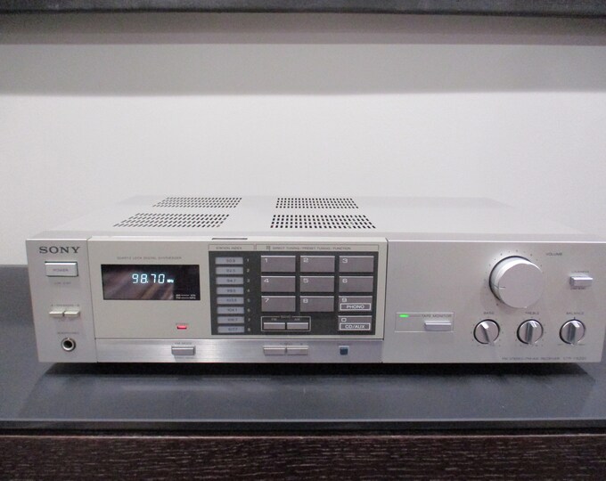Christmas Sale Vintage 1980's Sony STR-VX250 AM/FM Stereo Receiver ...
