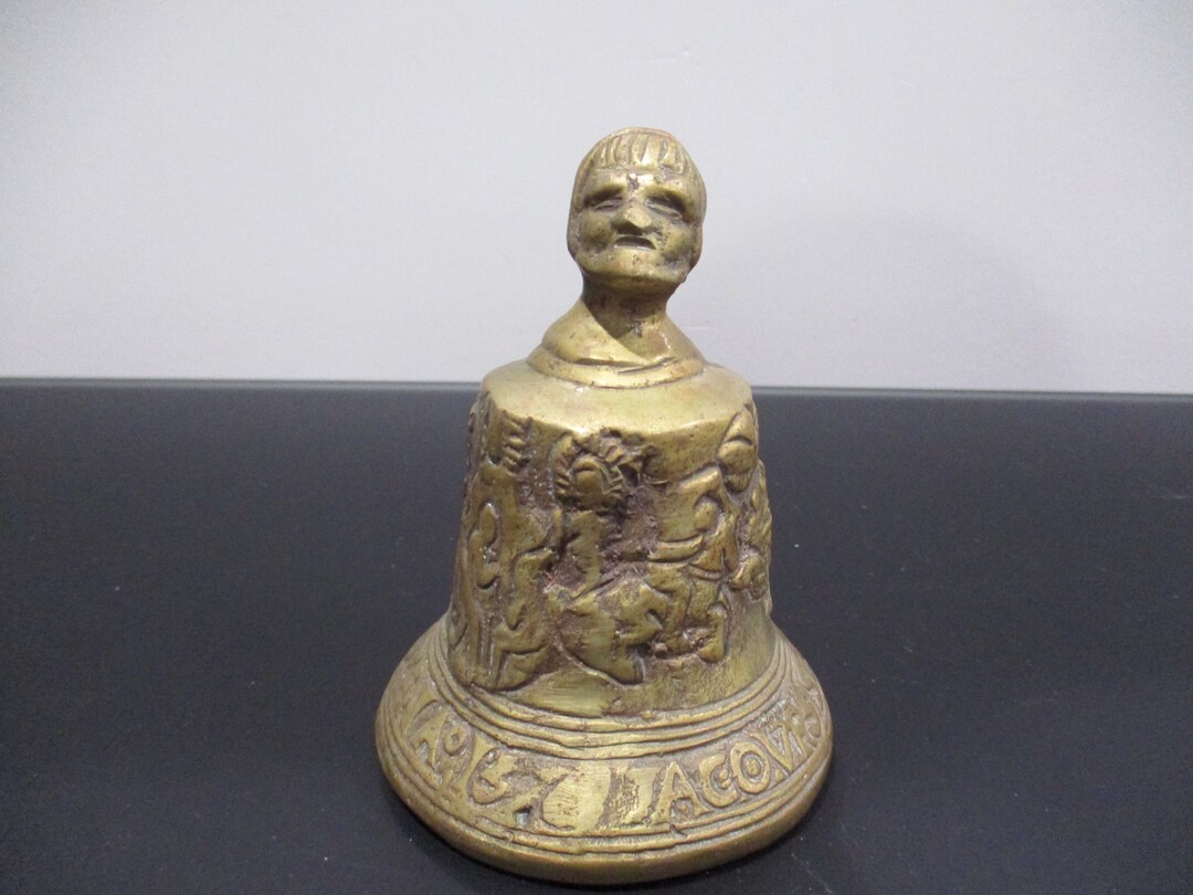 Rare Late 1800's Bronze Jacoves Serke Table Bell Very Heavy and Solid ...