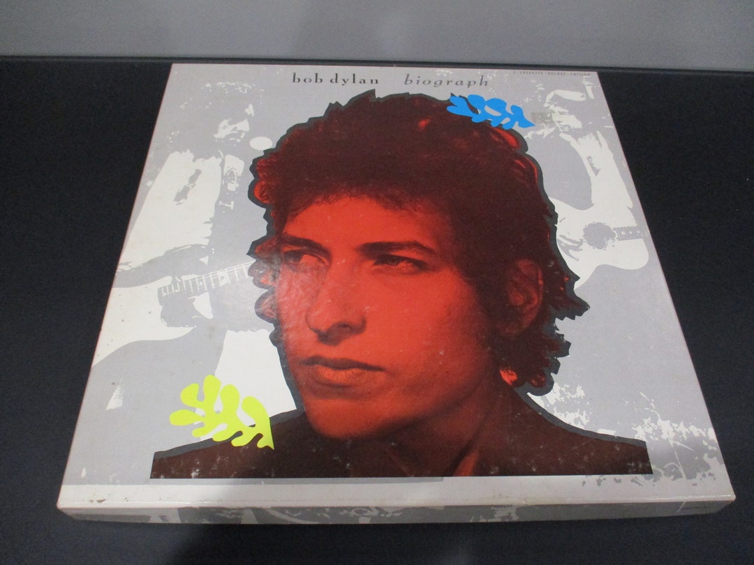 Vintage 1985 Bob Dylan Biograph Cassette Box Set With Original Book - Etsy