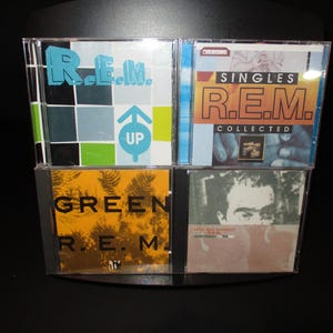 Vintage REM Cd's Eponymous Best of IRS Years Document Out of Time up ...