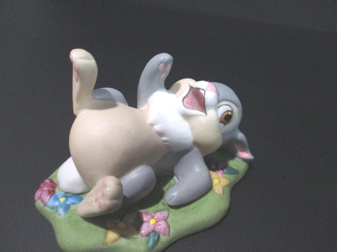 Set of 8 Vintage Disney Ceramics Grolier Character Figures Thumper ...