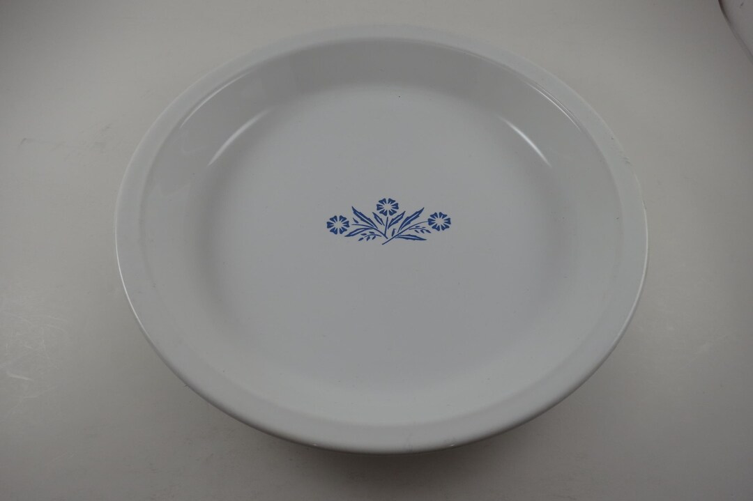 Vintage Corning Ware Blue Cornflower Pie Plate: 9 Inch Bakeware Roaster ...
