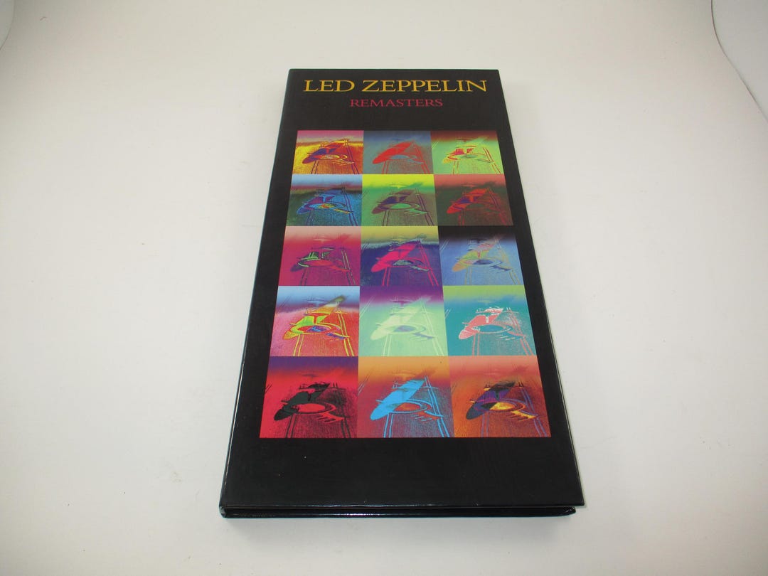 Vintage 1992 Three CD Box Set Remasters Led Zeppelin Near Mint ...